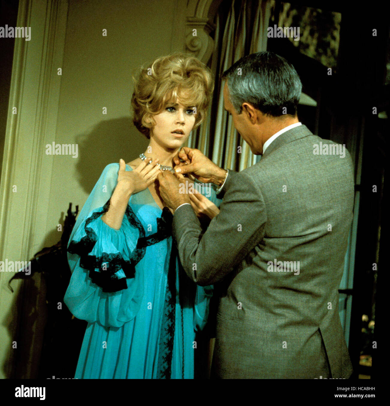 ANY WEDNESDAY, from left: Jane Fonda, Jason Robards, 1966 Stock Photo ...