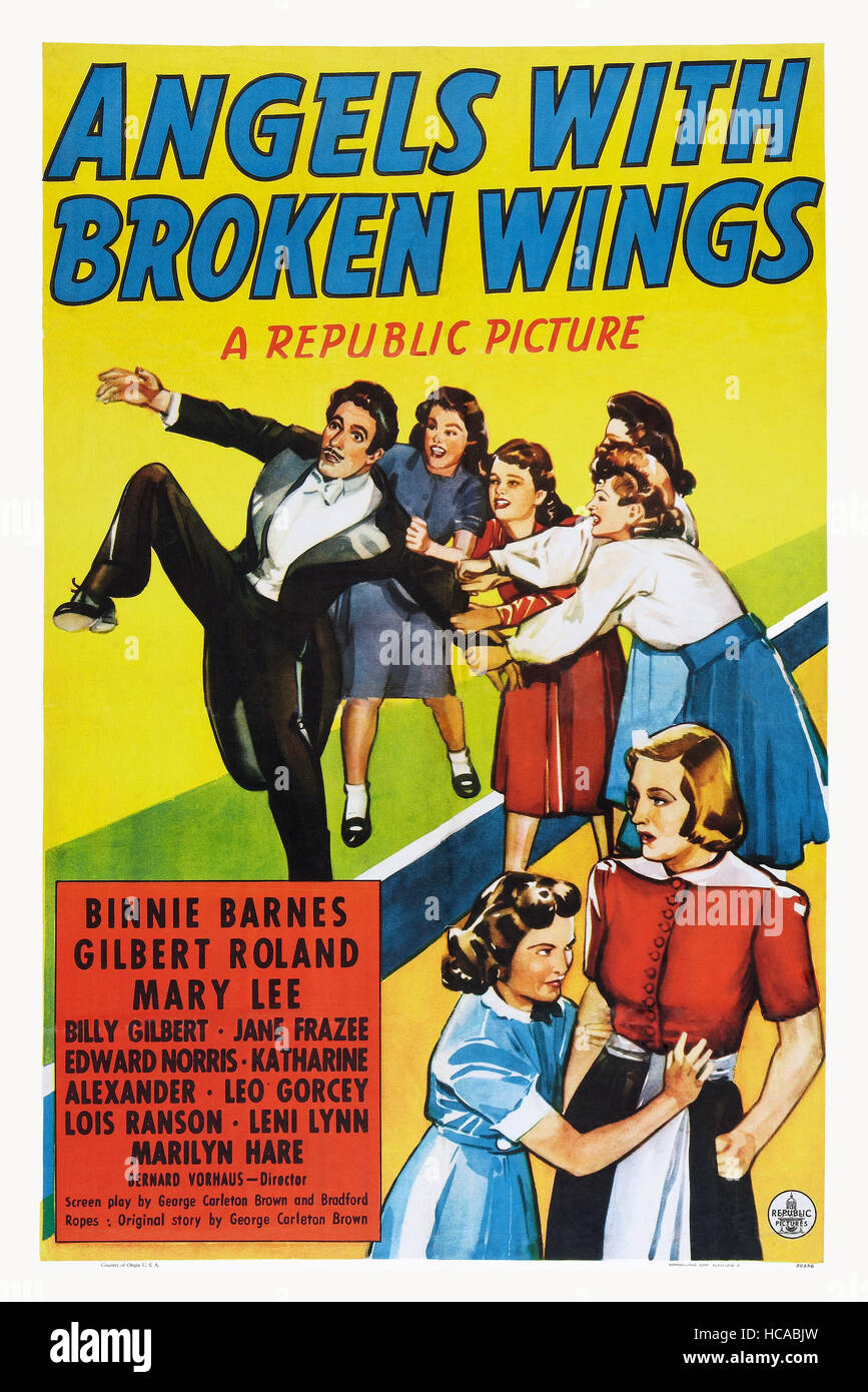 ANGELS WITH BROKEN WINGS, US poster art, top left: Gilbert Roland ...