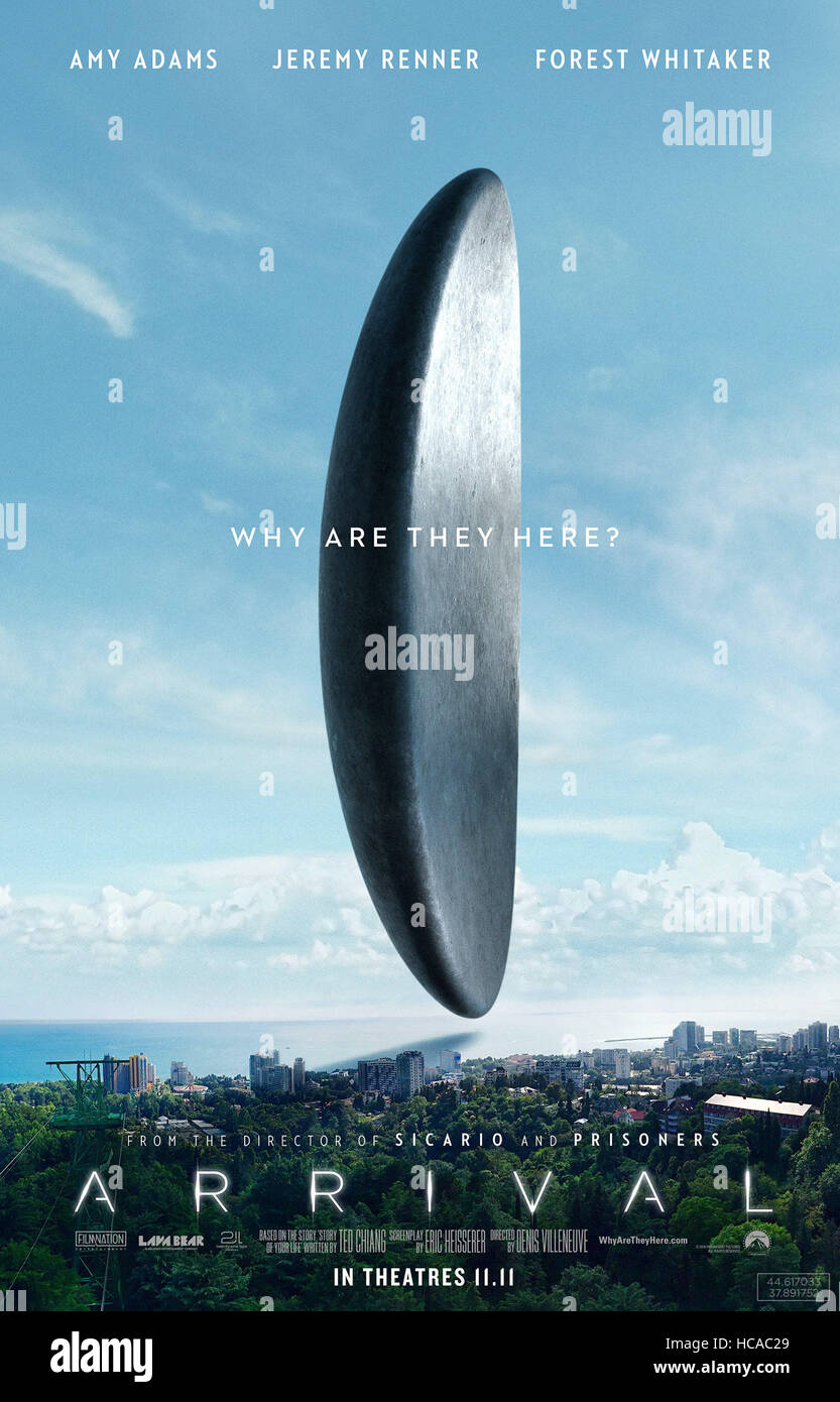 ARRIVAL, US advance poster, Black Sea, Russia, 2016. © Paramount ...