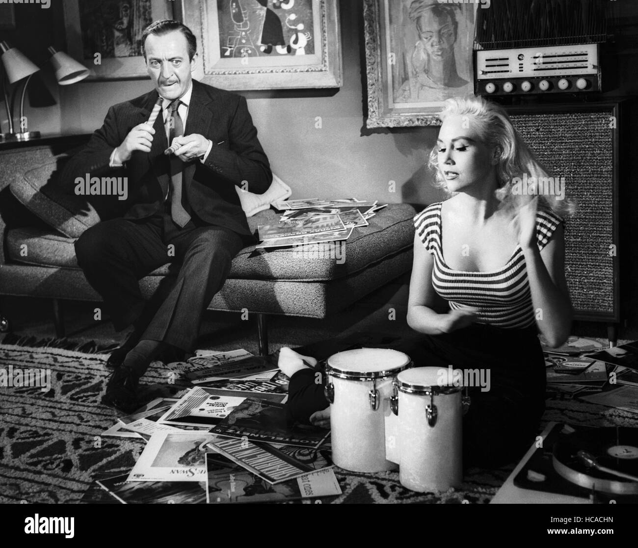 ASK ANY GIRL, David Niven, Larri Thomas, 1959 Stock Photo - Alamy