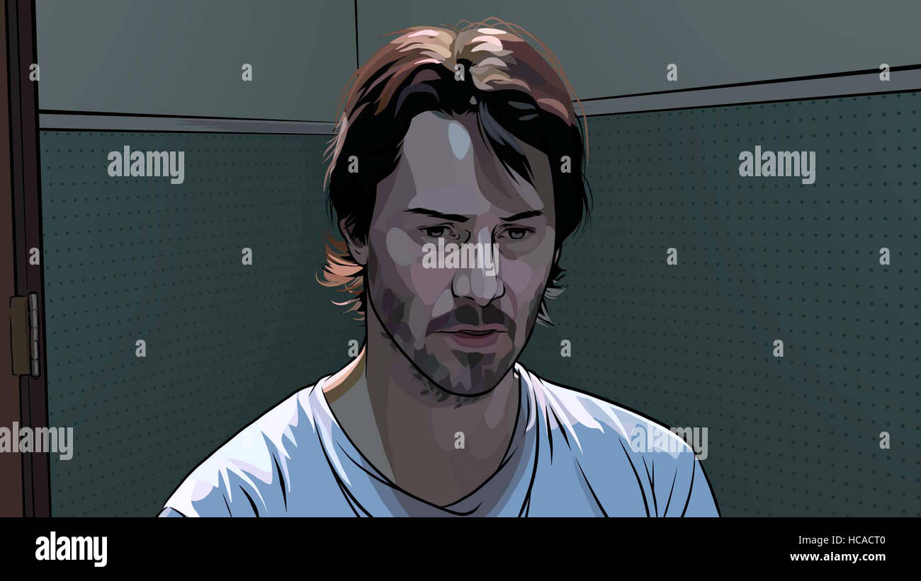 A SCANNER DARKLY, Keanu Reeves, 2006, ©Warner Independent/Everett ...