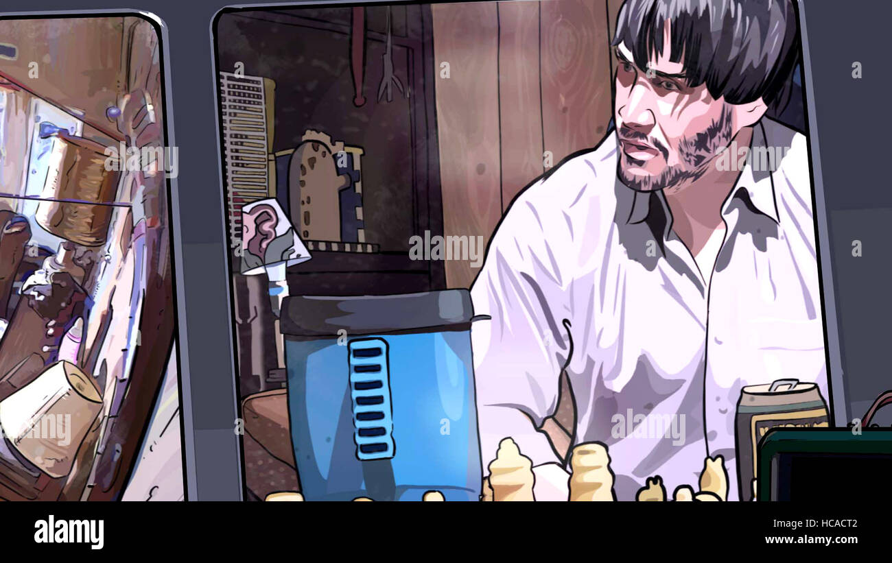 A SCANNER DARKLY, Keanu Reeves, 2006, ©Warner Independent/Everett ...