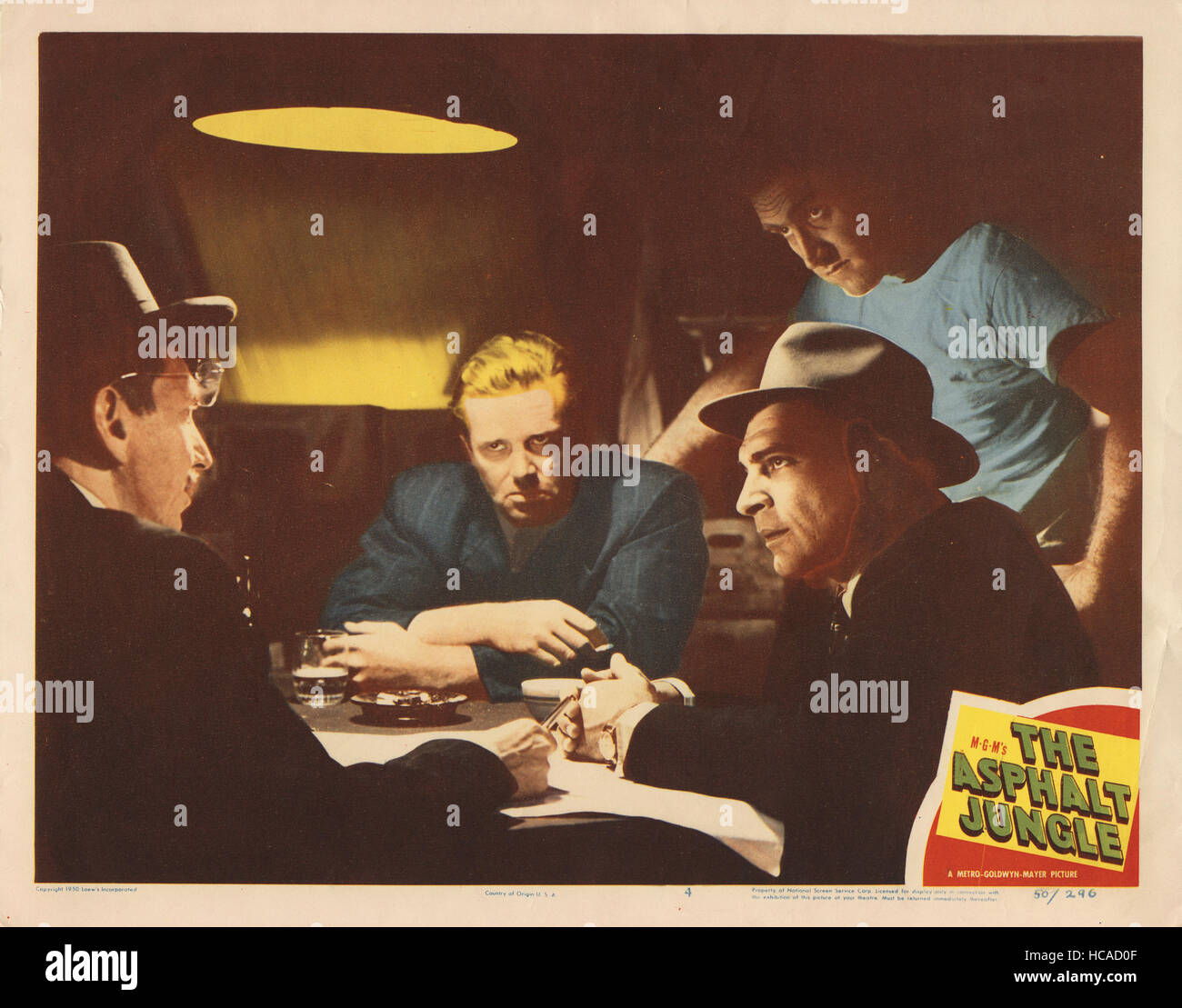 THE ASPHALT JUNGLE, (l-r) Sterling Hayden, James Whitmore, Anthony ...