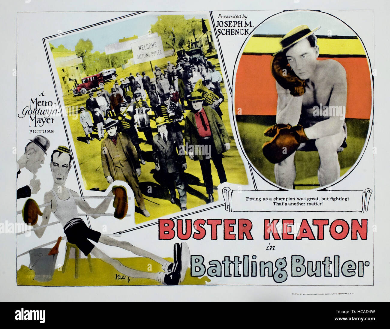 BATTLING BUTLER, Buster Keaton, 1926 Stock Photo - Alamy