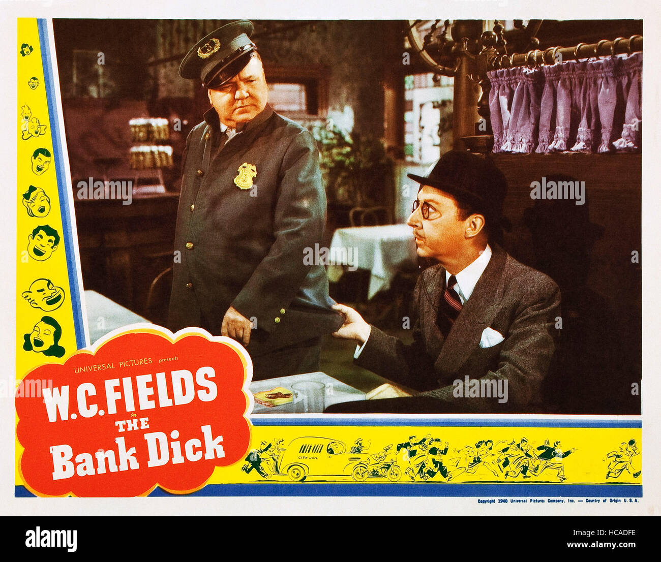 THE BANK DICK, from left: W C Fields, Franklin Pangborn, 1940 Stock Photo - Alamy