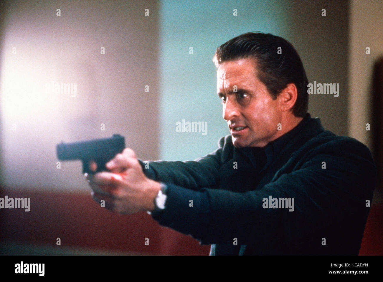 BASIC INSTINCT, Michael Douglas, 1992, (c) TriStar/courtesy Everett ...