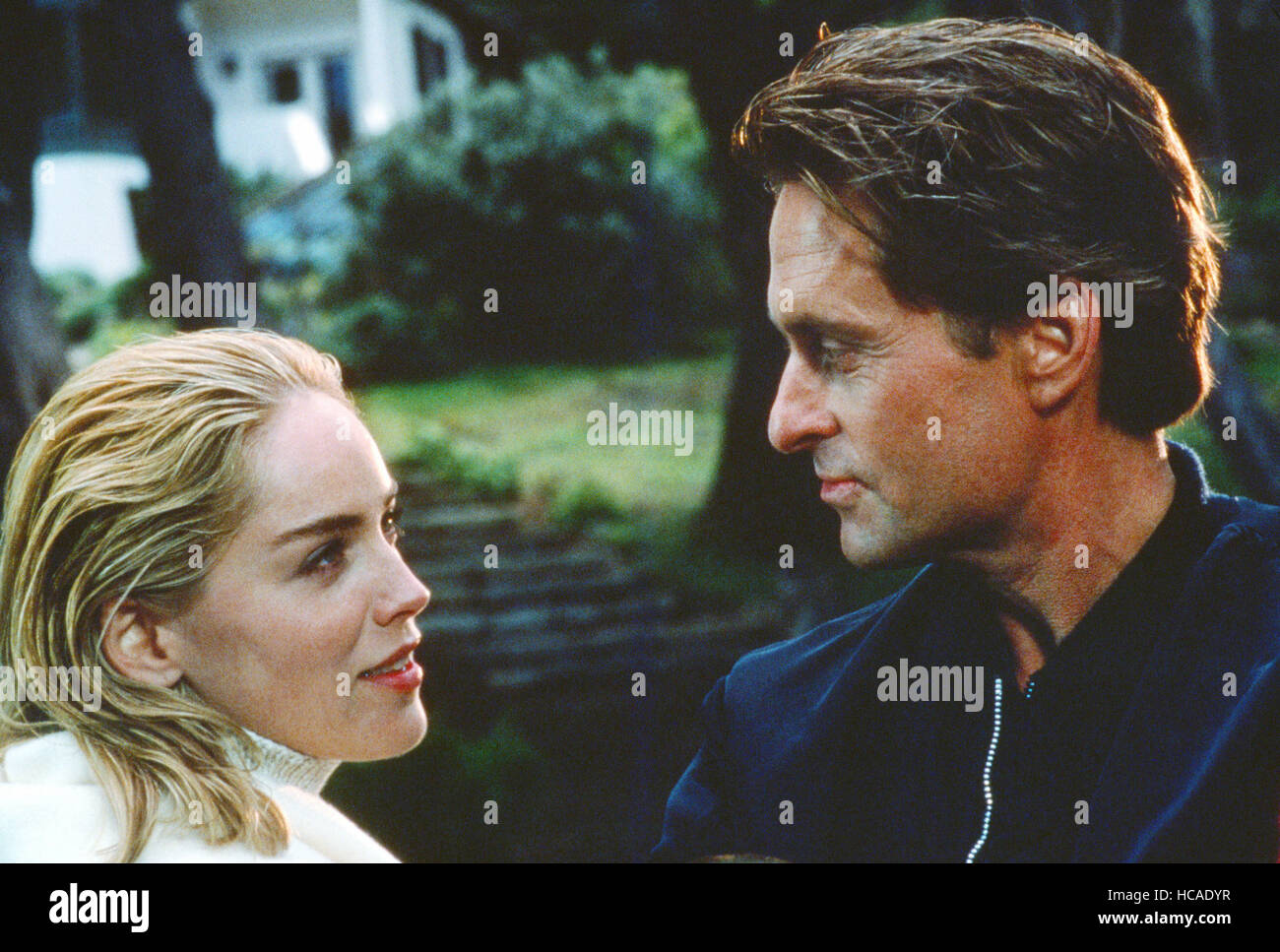 BASIC INSTINCT, Sharon Stone, Michael Douglas, 1992, (c) TriStar ...
