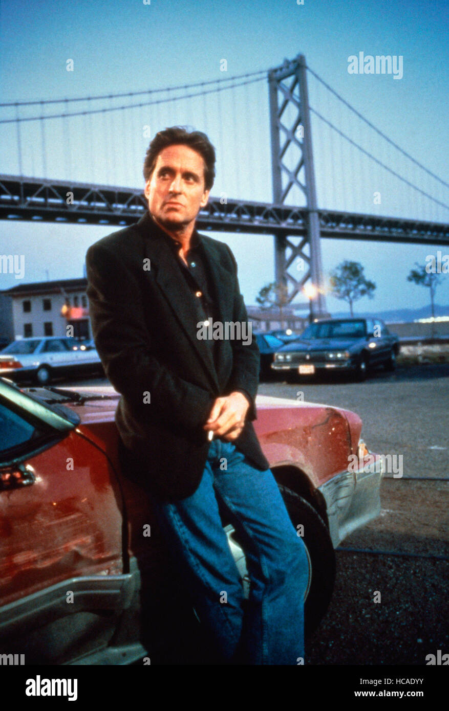 BASIC INSTINCT, Michael Douglas, 1992, (c) TriStar/courtesy Everett ...