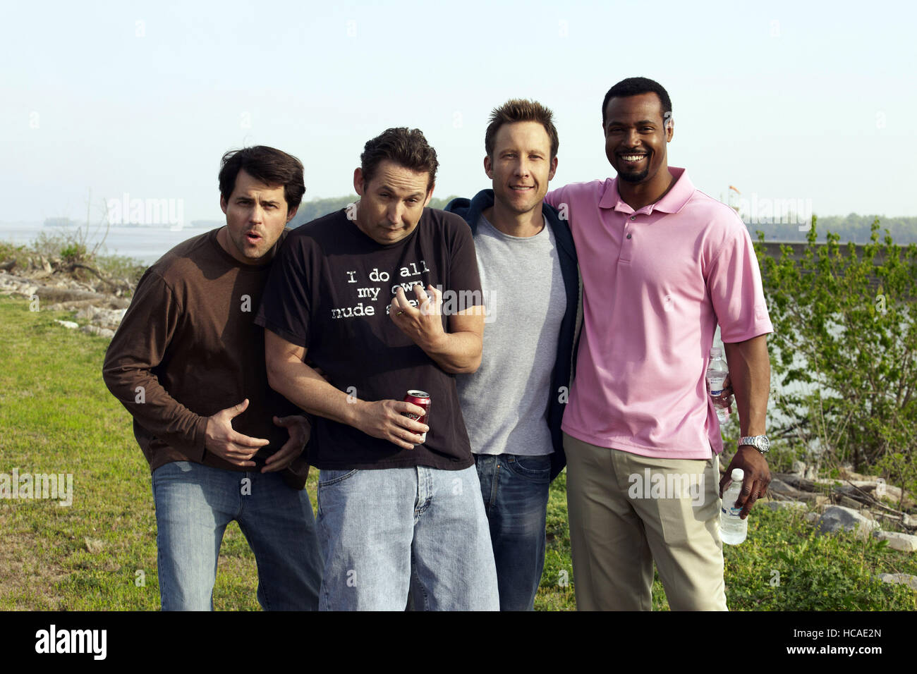 BACK IN THE DAY, from left: Kristoffer Polaha, Harland Williams ...