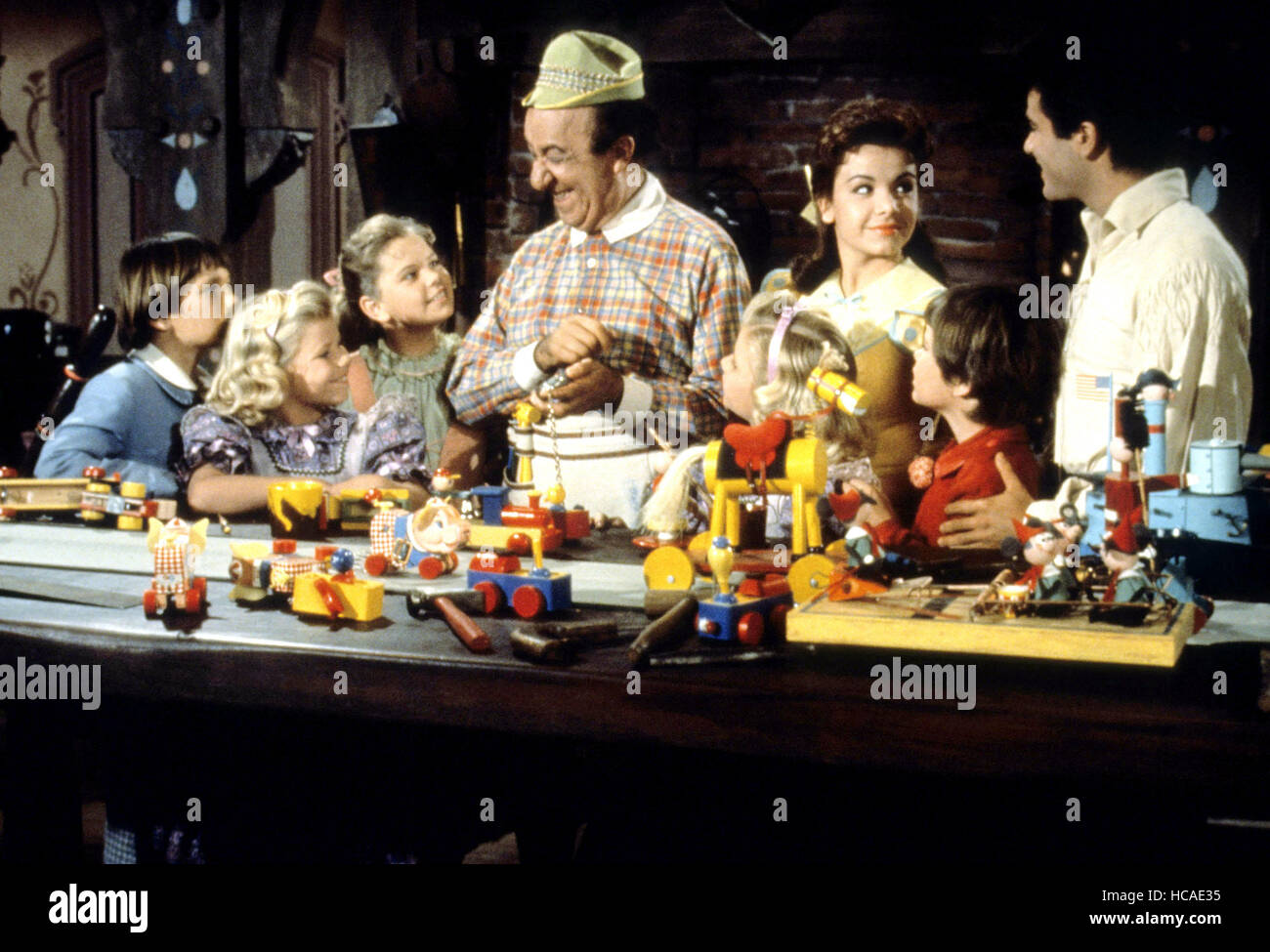 BABES IN TOYLAND, fourth, fifth, sixth, seventh and eighth from left ...