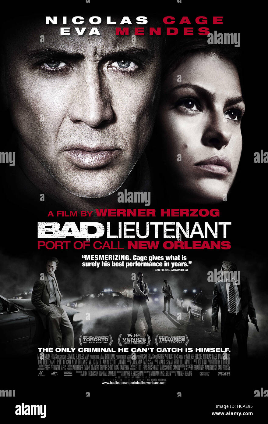 THE BAD LIEUTENANT: PORT OF CALL - NEW ORLEANS, top, from left: Nicolas ...