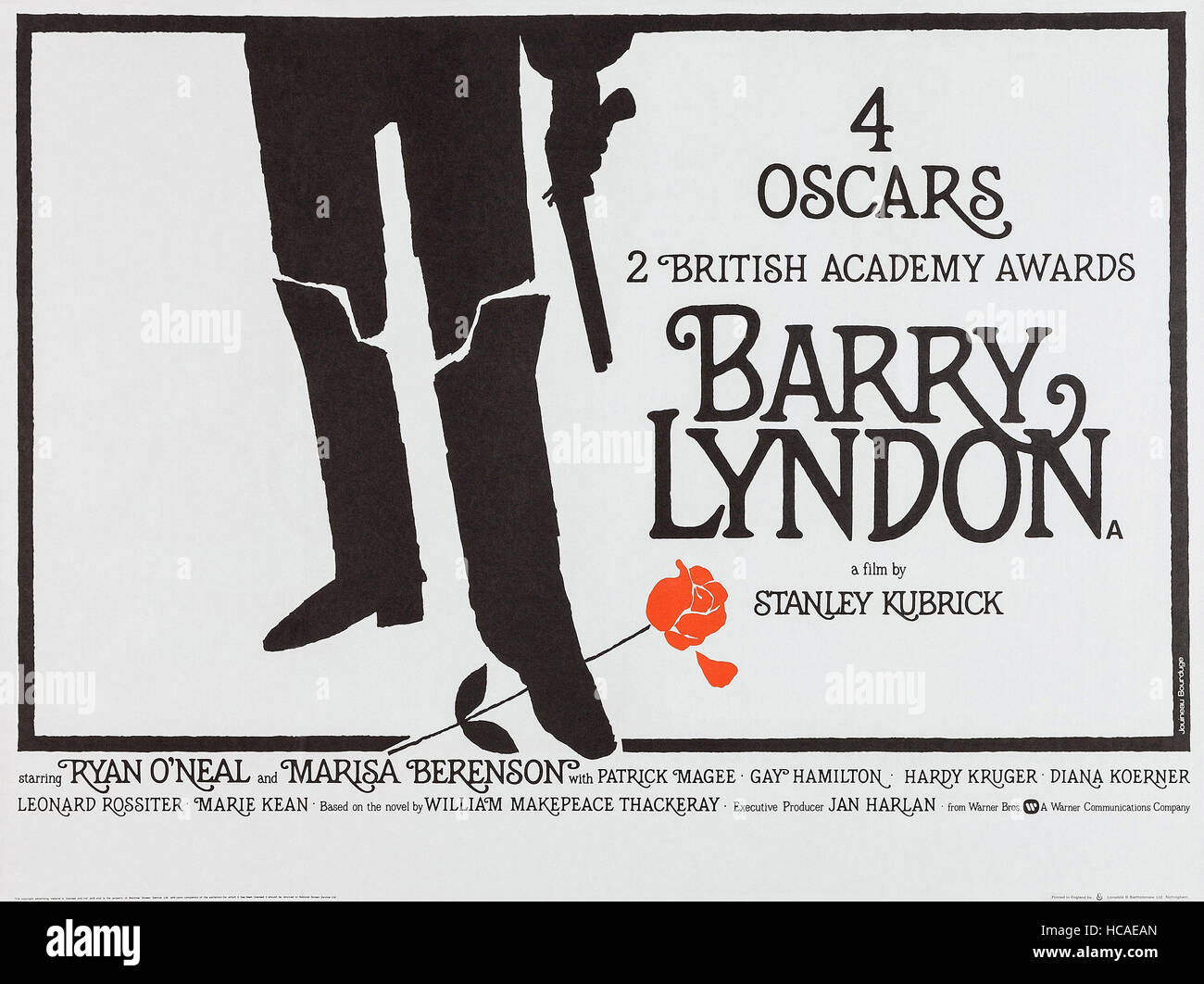 BARRY LYNDON, title card, 1975 Stock Photo - Alamy