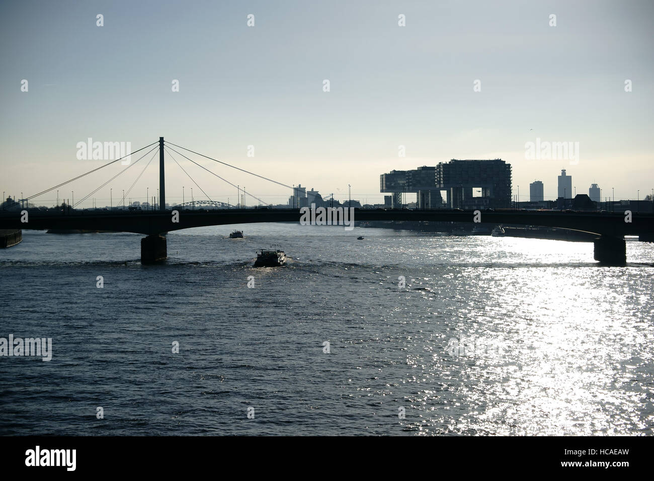 Severin Bridge Cologne Stock Photo - Alamy