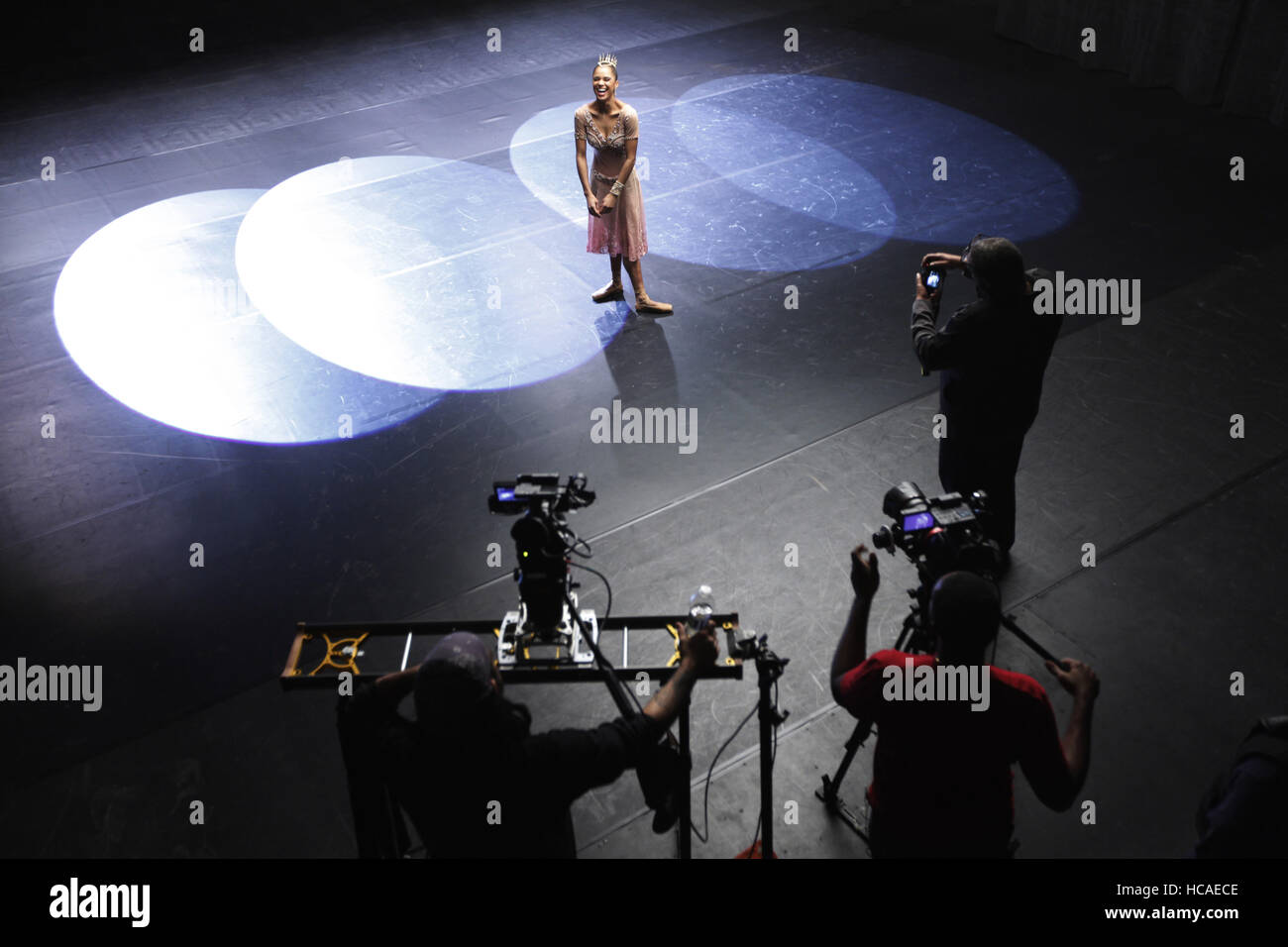 A BALLERINA'S TALE, Misty Copeland, on set, 2015. © Sundance Selects ...