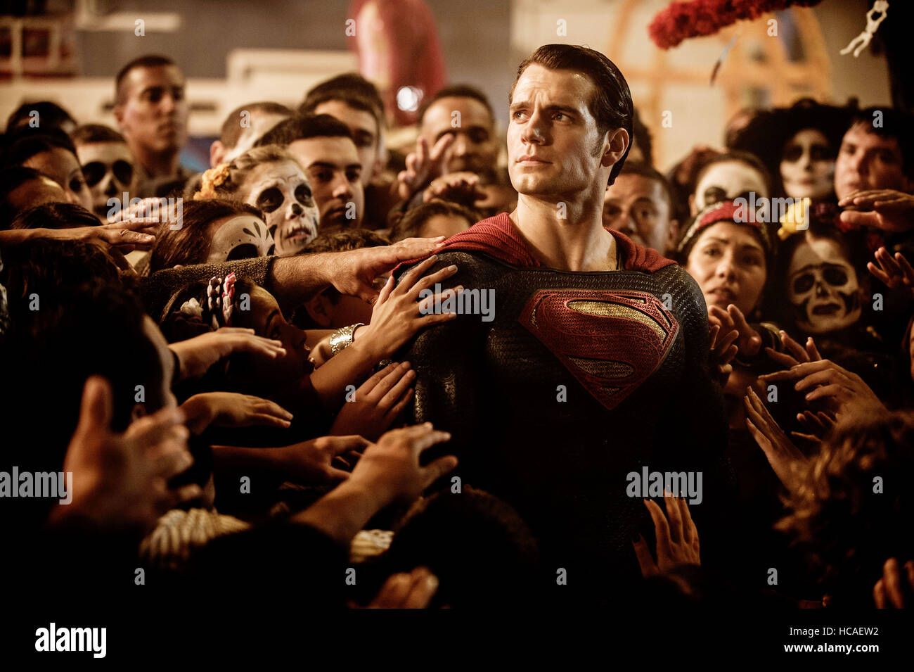 BATMAN V SUPERMAN: DAWN OF JUSTICE, Henry Cavill as Superman, 2016. ph ...