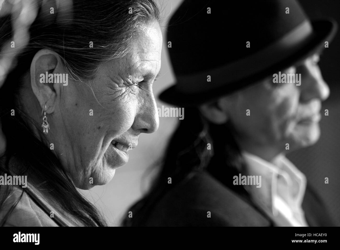 BARKING WATER, Casey Camp-Horinek (left), 2009. ©Lorber Films/Courtesy ...