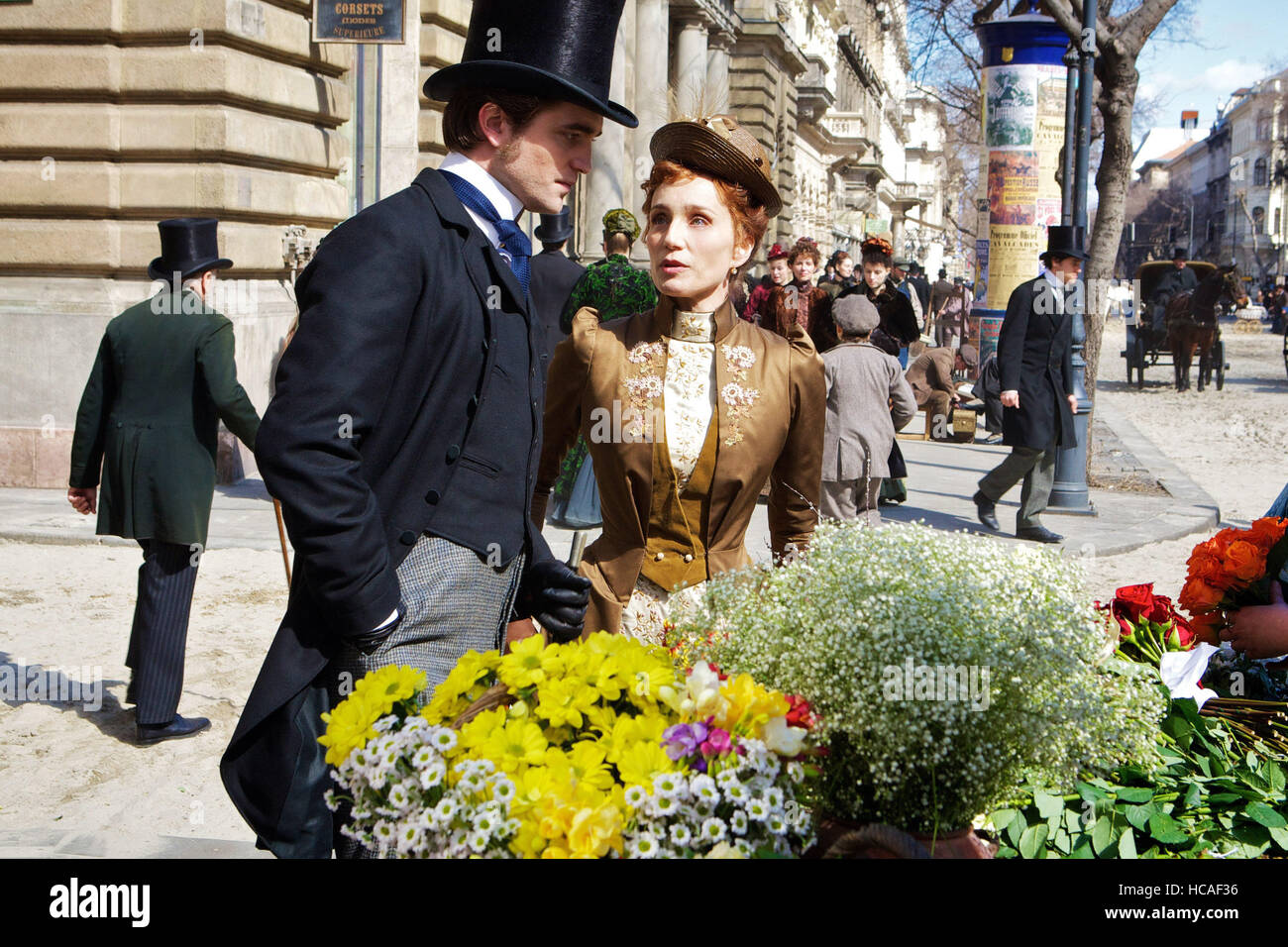BEL AMI, from left: Robert Pattinson, Kristin Scott Thomas, 2012. ph: Kerry Brown/©Magnolia ...