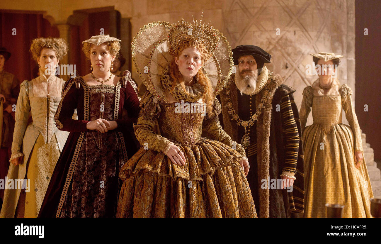 BILL, Martha Howe-Douglas (dark dress), Helen McCrory as Queen ...