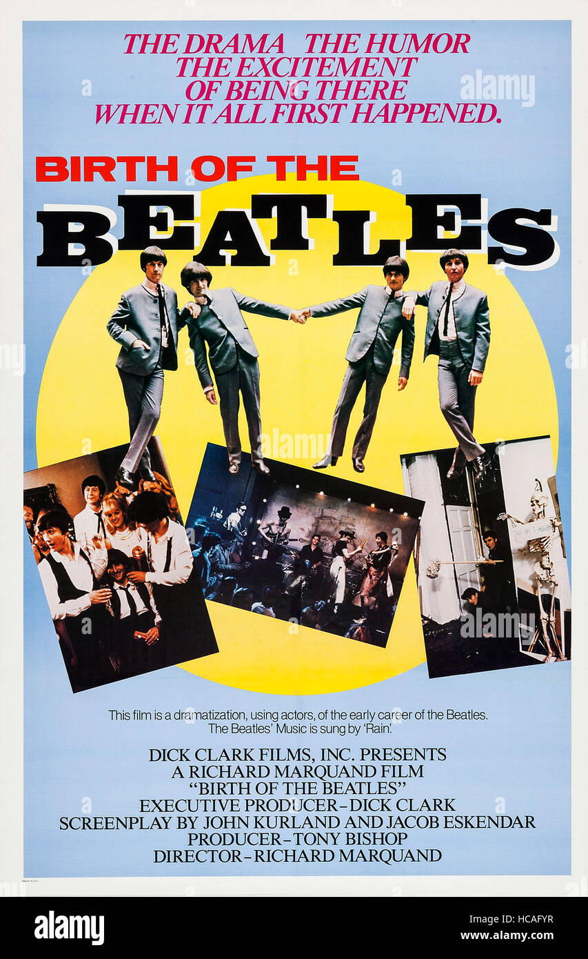 BIRTH OF THE BEATLES, US poster art from left: Stephen MacKenna, Ray ...