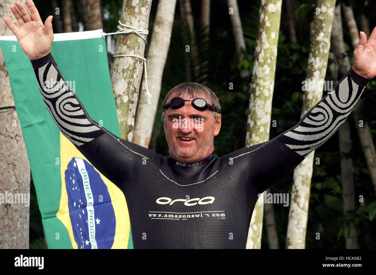 BIG RIVER MAN, Martin Strel, 2009 Stock Photo - Alamy