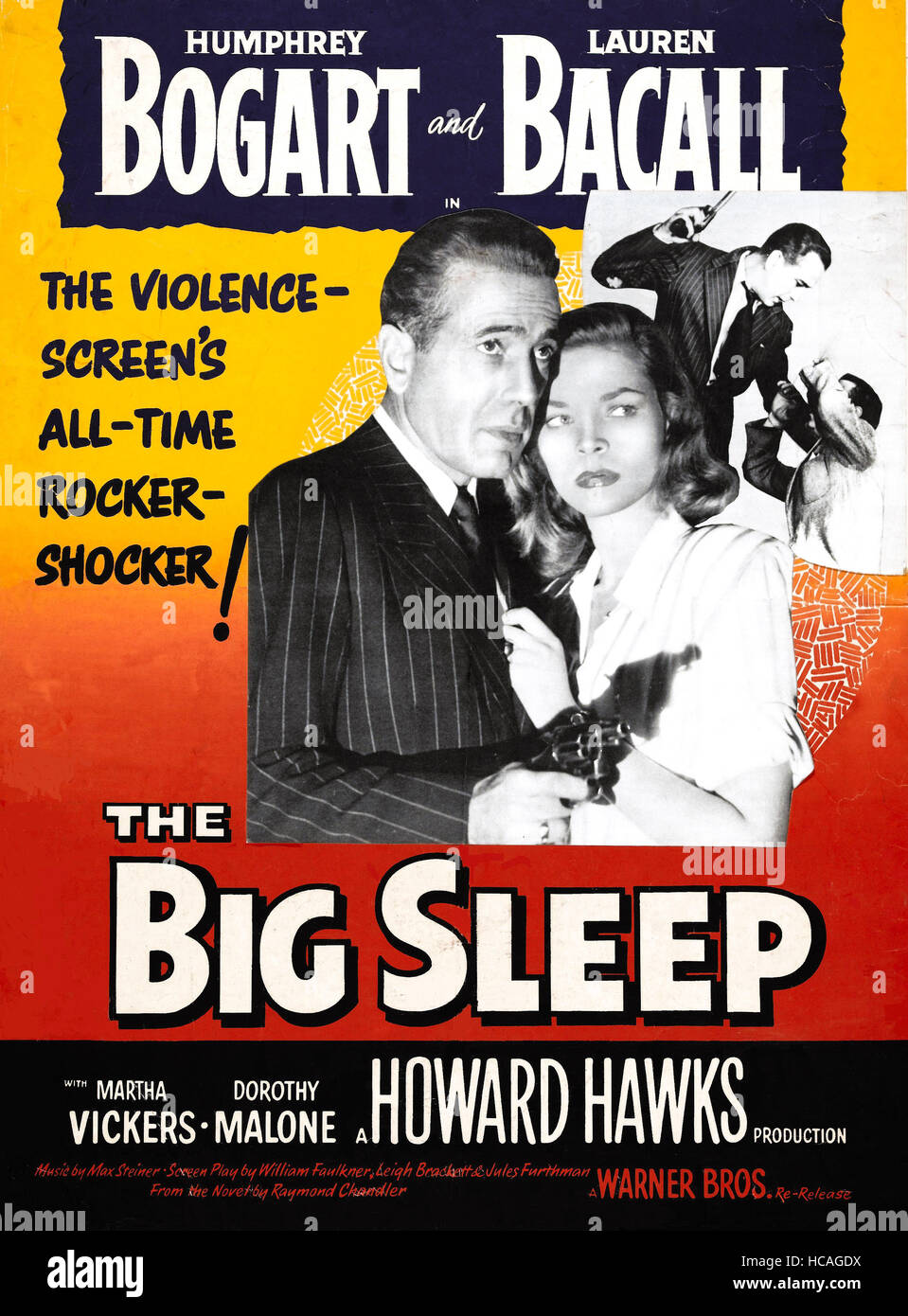 THE BIG SLEEP, U.S. poster art, from left: Humphrey Bogart, Lauren ...