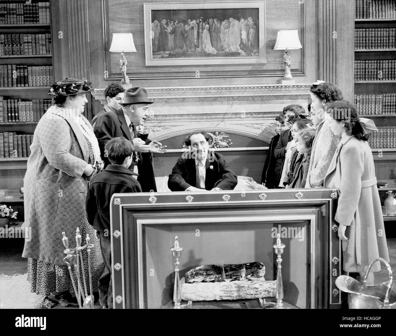 THE BIG STORE, Anna Demetrio, Henry Armetta, Groucho Marx, 1941 Stock ...