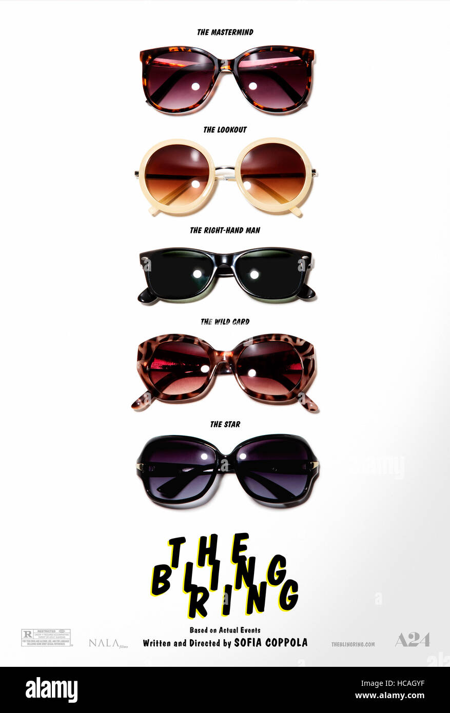 THE BLING RING, advance poster art, 2013. ©A24/Courtesy Everett ...