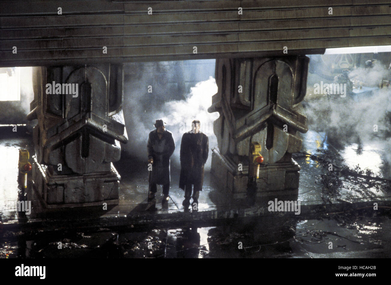 BLADE RUNNER, from left: Edward James Olmos, Harrison Ford, 1982 ...