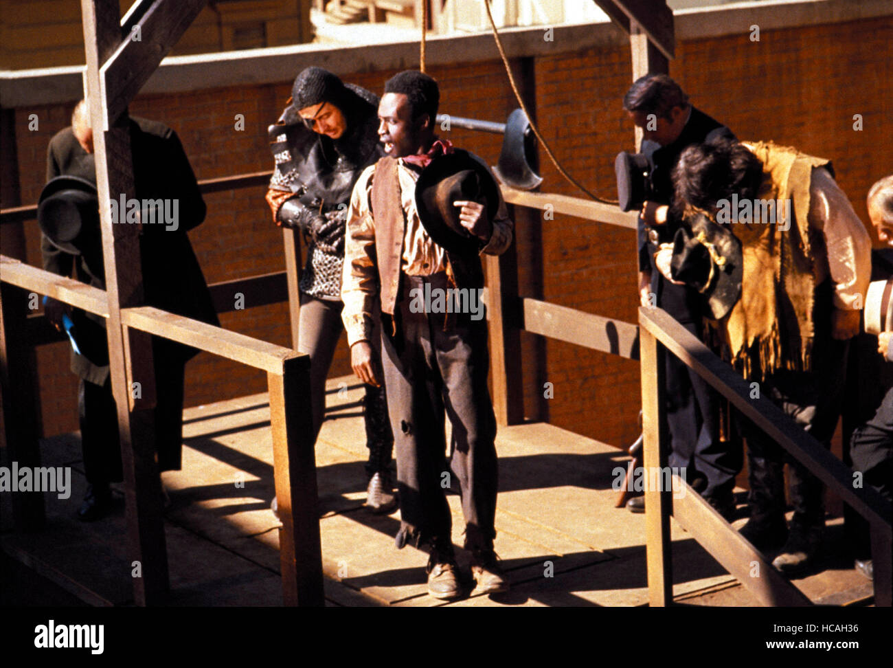 BLAZING SADDLES, Robert Ridgely, Cleavon Little, 1974 Stock Photo - Alamy