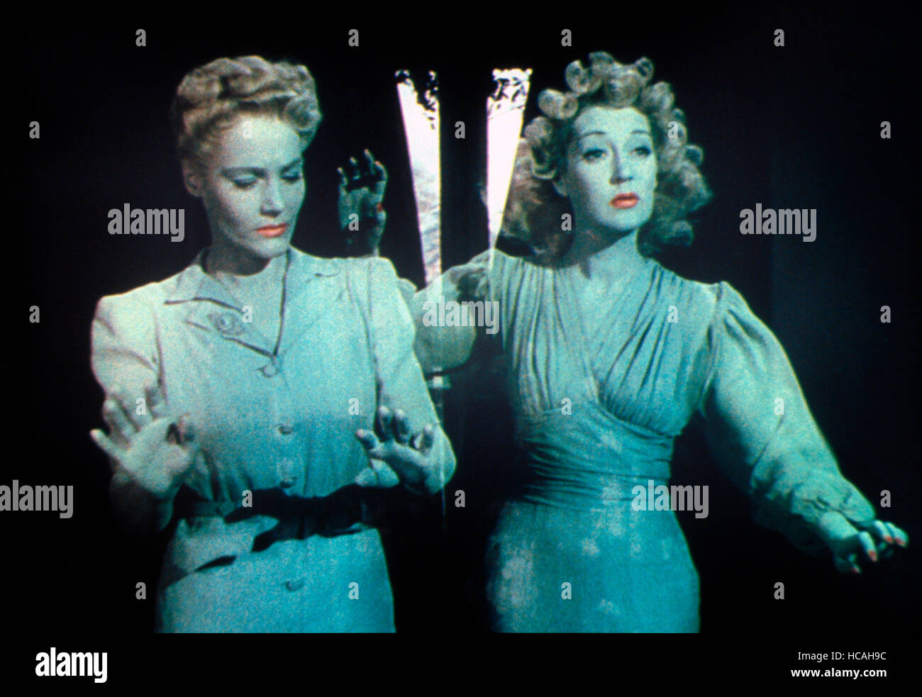 BLITHE SPIRIT, from left: Constance Cummings, Kay Hammond, 1945 Stock ...