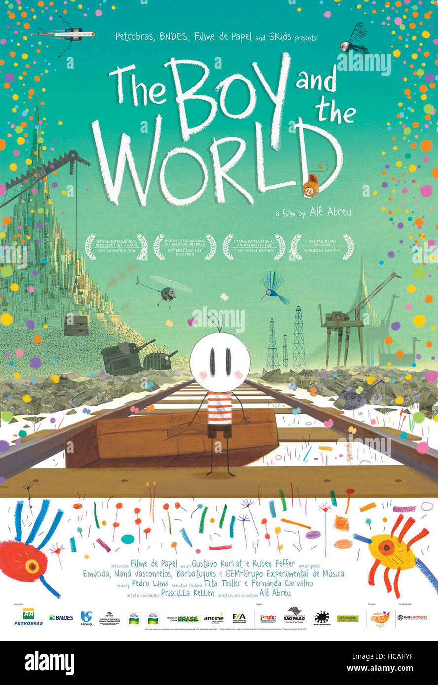 THE BOY AND THE WORLD, (aka O MENINO E O MUNDO), international poster ...