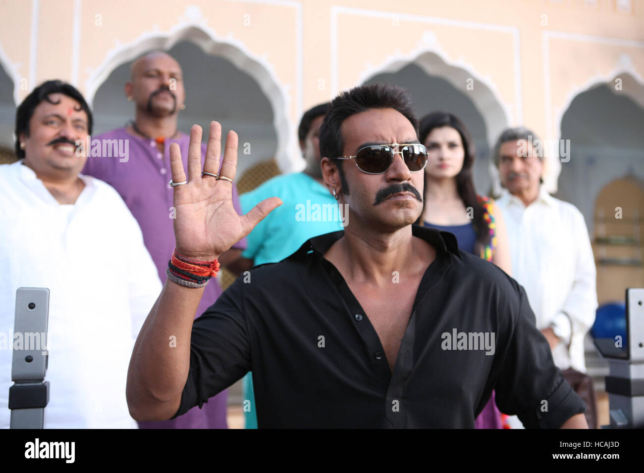 BOL BACHCHAN, Ajay Devgn (center), 2012. ©Fox STAR Studios/Courtesy ...