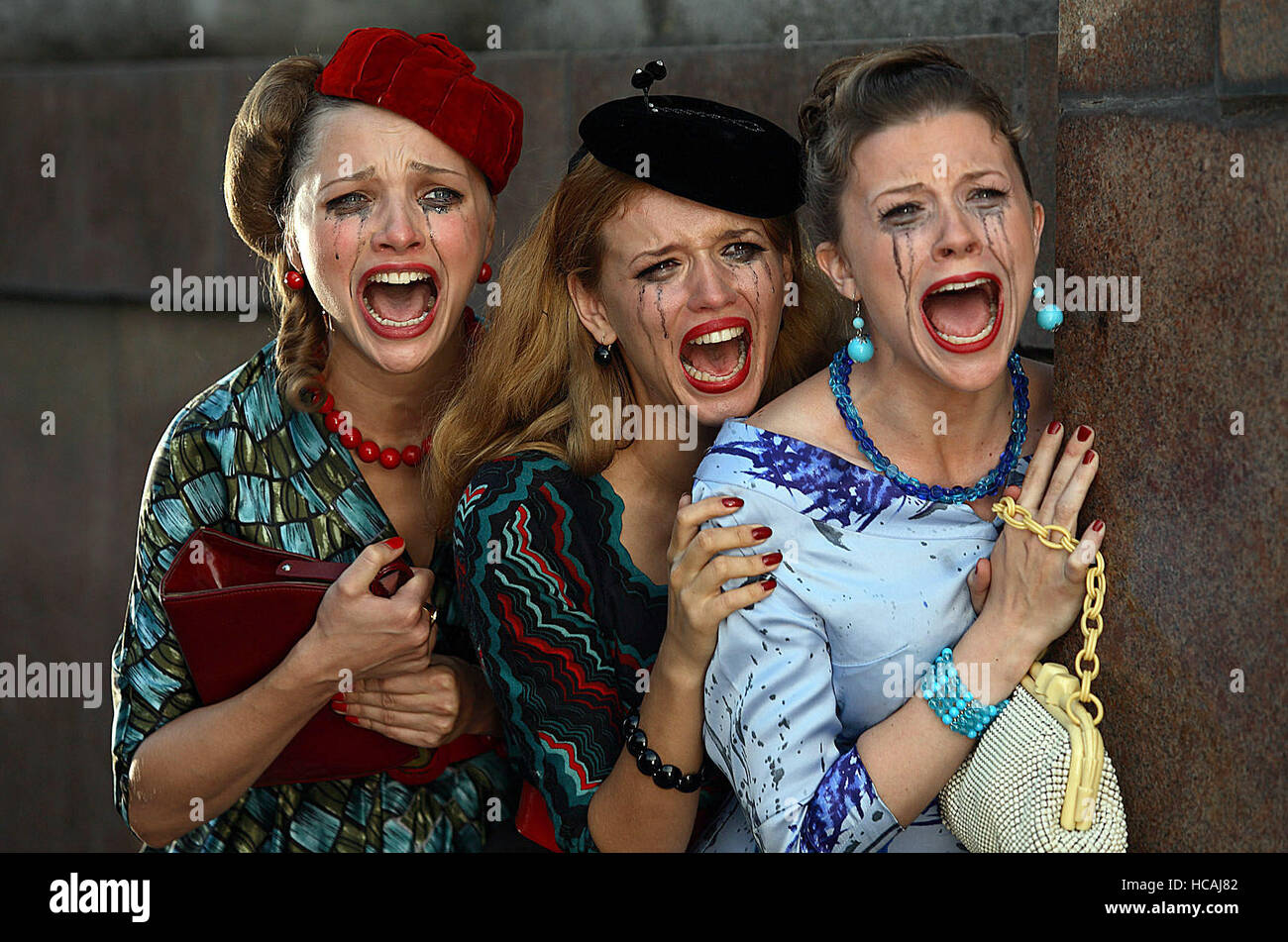 HIPSTERS, (aka STILYAGI, aka BOOGIE BONES), Ekaterina Vilkova (left ...