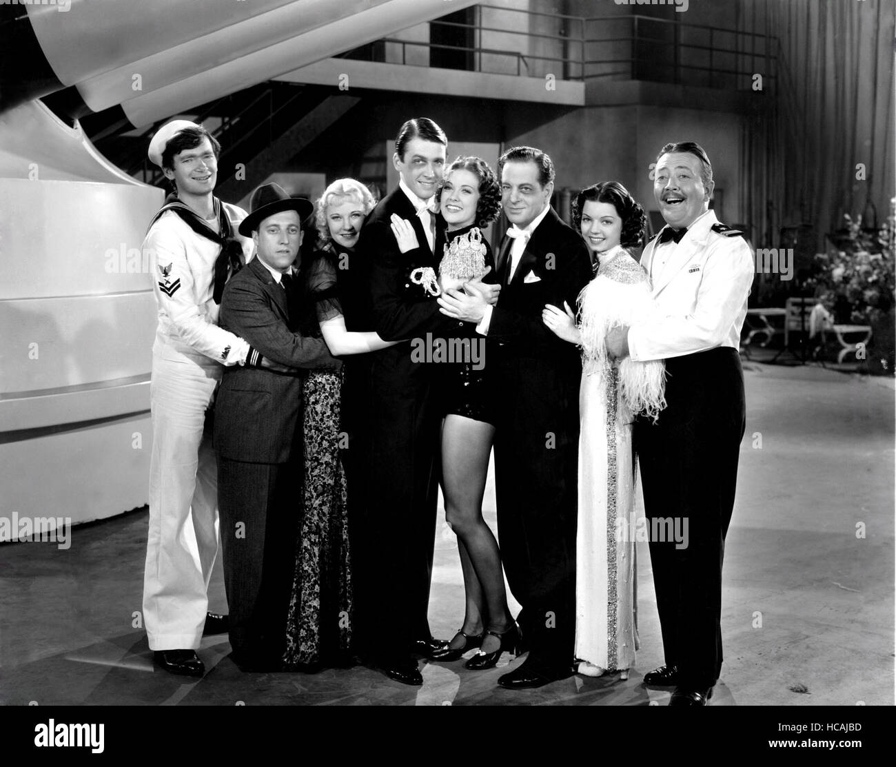 BORN TO DANCE, Buddy Ebsen, Sid Silvers, Una Merkel, James Stewart ...