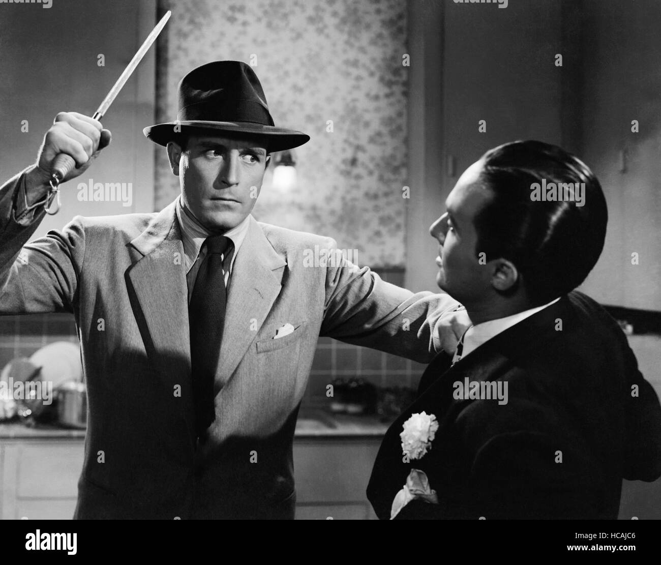 BORN TO KILL, Lawrence Tierney, Tony Barrett, 1947 Stock Photo - Alamy