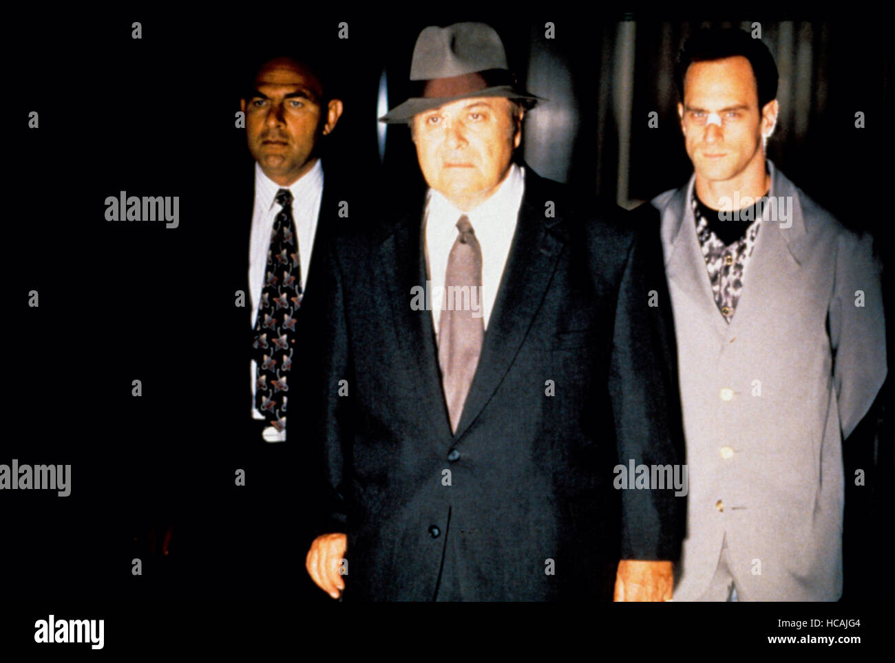 BOUND, Richard C. Sarafian (center), Christopher Meloni (right), 1996 ...