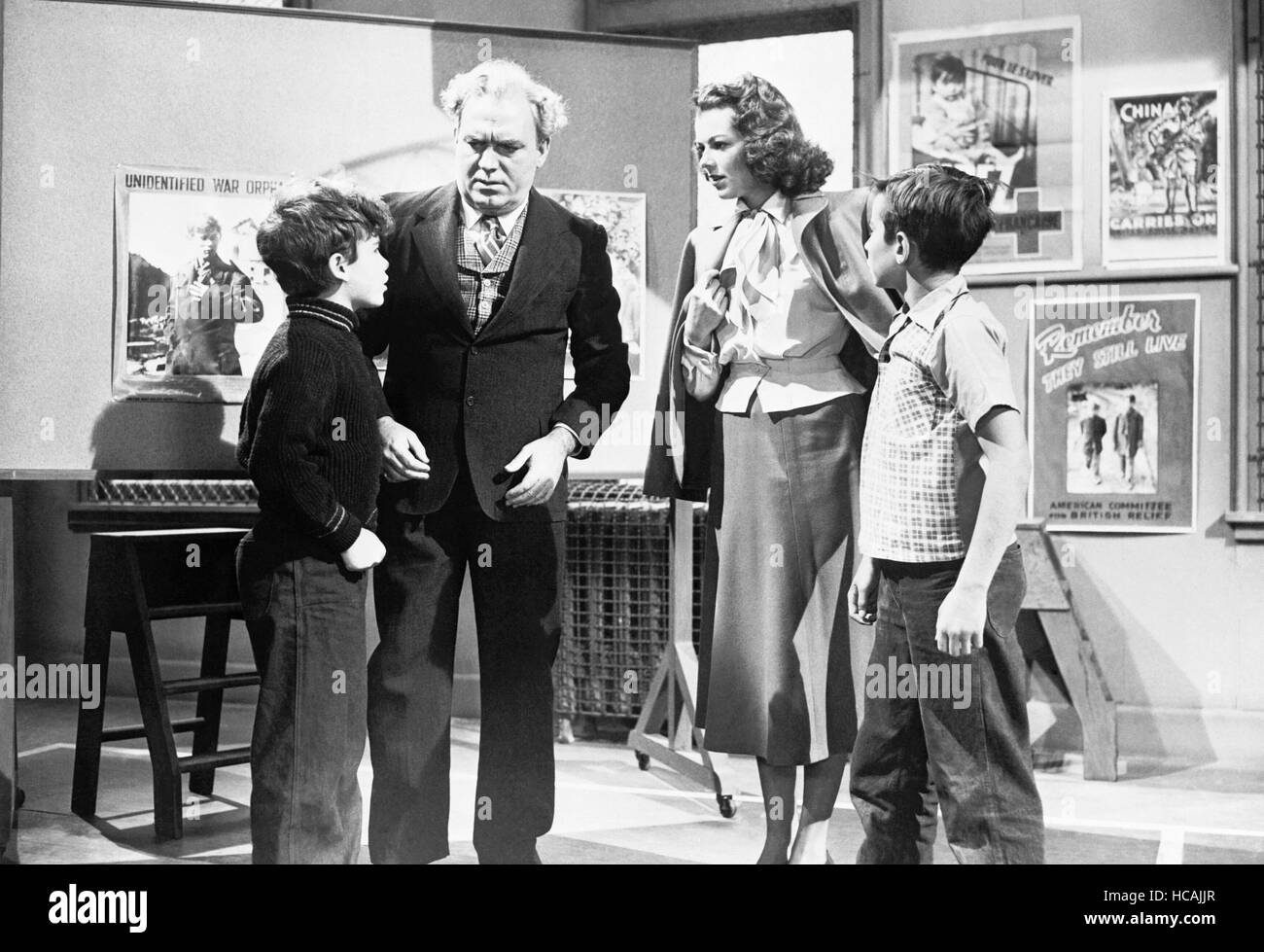 THE BOY WITH GREEN HAIR, Dean Stockwell, Pat O'Brien, Barbara Hale ...