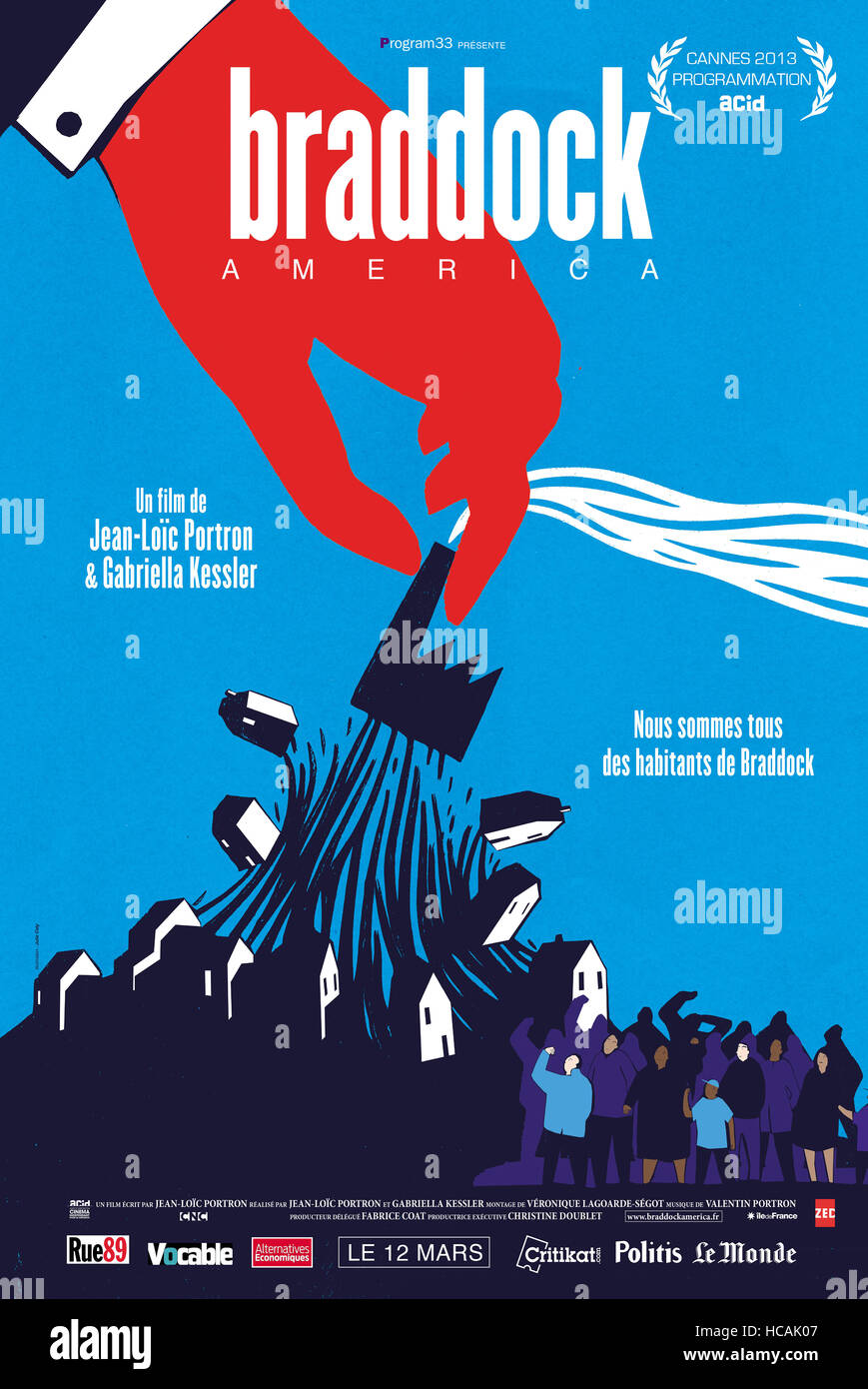 BRADDOCK AMERICA, French poster, 2013. ©ZED/Courtesy Everett Collection ...