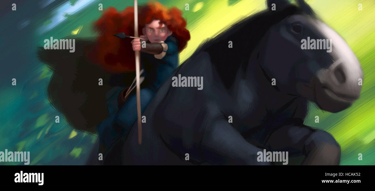 BRAVE, Princess Merida (voice: Kelly Macdonald), 2012, ©Walt Disney ...