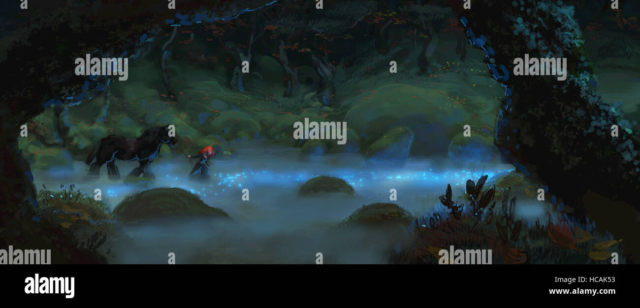 BRAVE, right: Princess Merida (voice: Kelly Macdonald), 2012, ©Walt ...