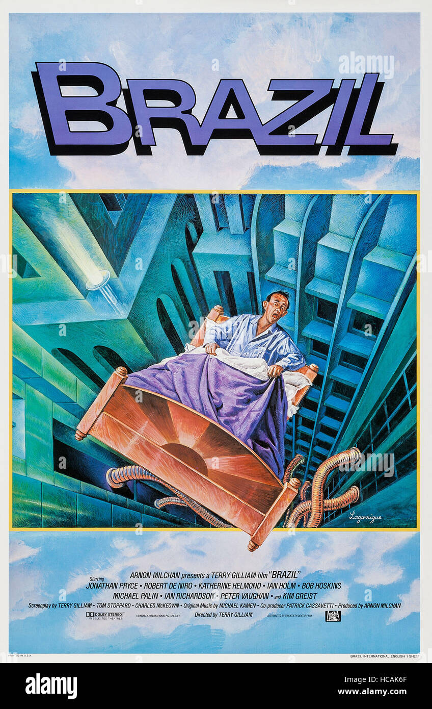 BRAZIL, international poster art, 1985, ©Universal/courtesy Everett ...