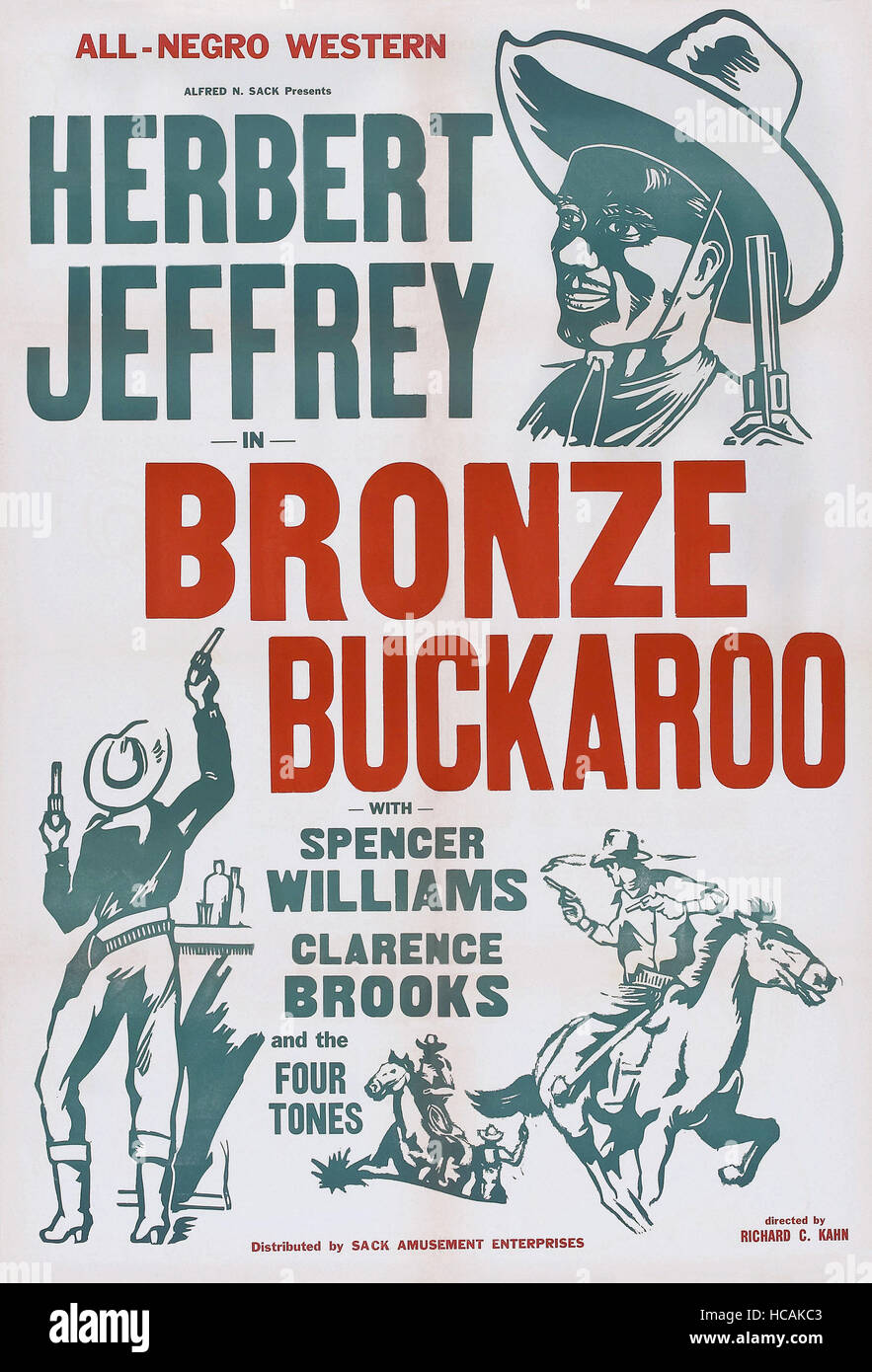 THE BRONZE BUCKAROO, US poster art, 1939 Stock Photo - Alamy