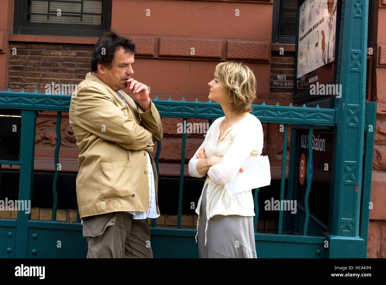 THE BRAVE ONE, director Neil Jordan, Jodie Foster, on set, 2007 ...