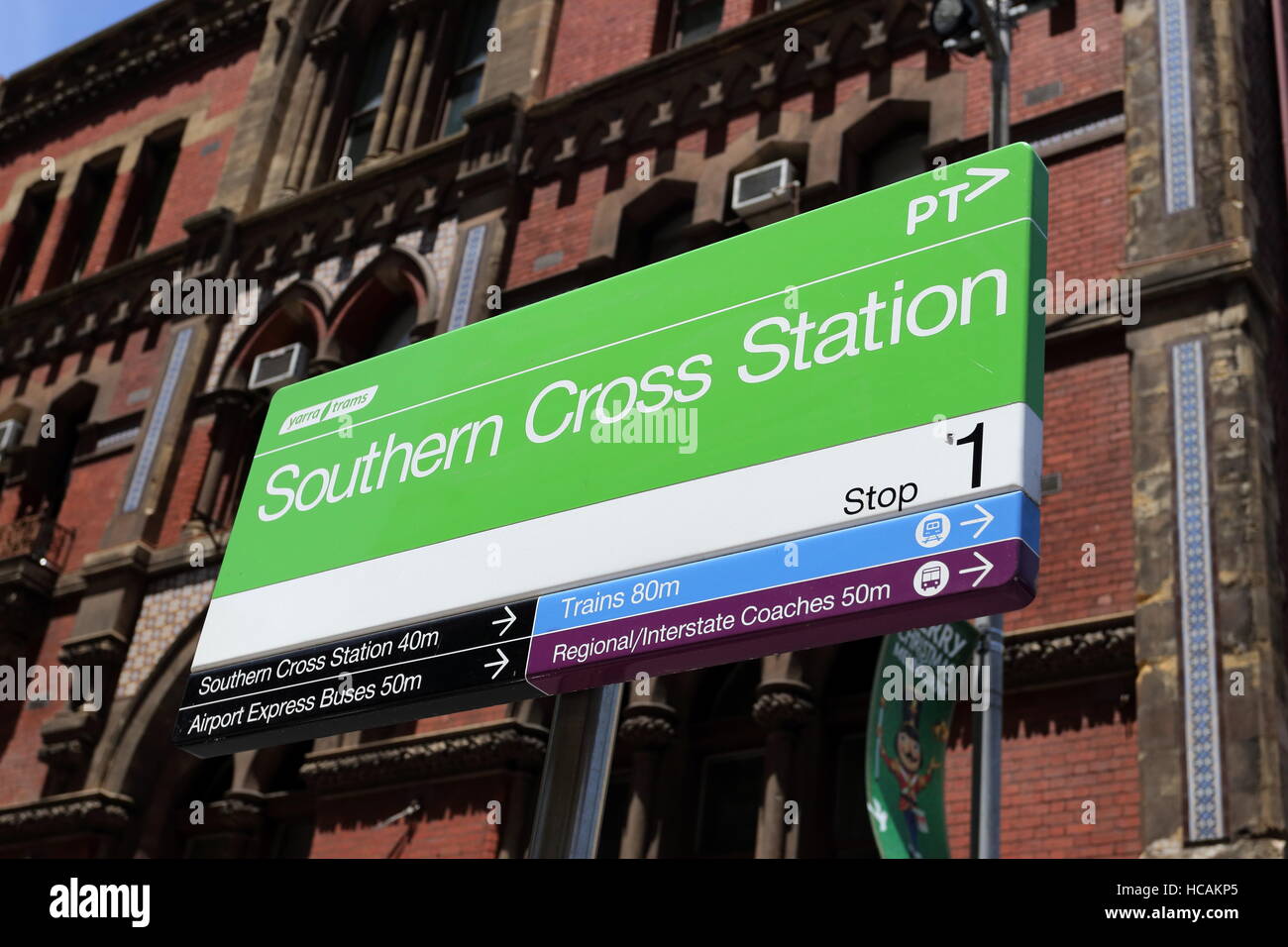 Melbourne tram sign hi-res stock photography and images - Alamy