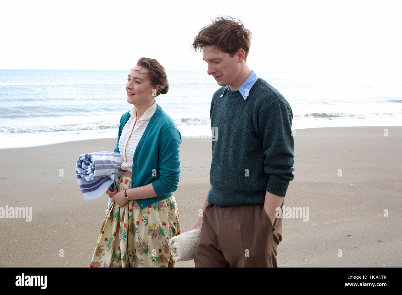 BROOKLYN, from left: Saoirse Ronan, Domhnall Gleeson, 2015. ph: Kerry Brown/TM and ©Copyright ...