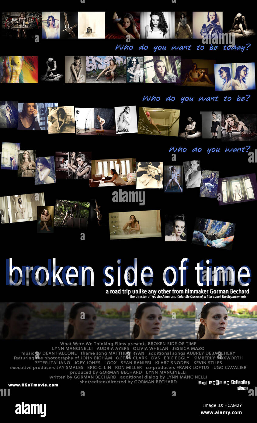 BROKEN SIDE OF TIME, US poster art, Lynn Mancinelli, 2013 Stock Photo ...