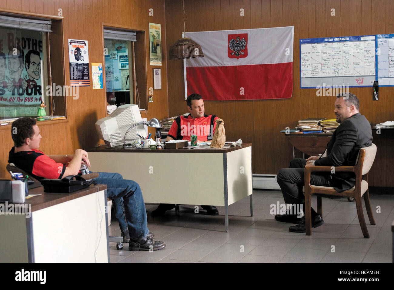 THE BREAK-UP, from left: Cole Hauser, Vince Vaughn, Vincent D'Onofrio ...