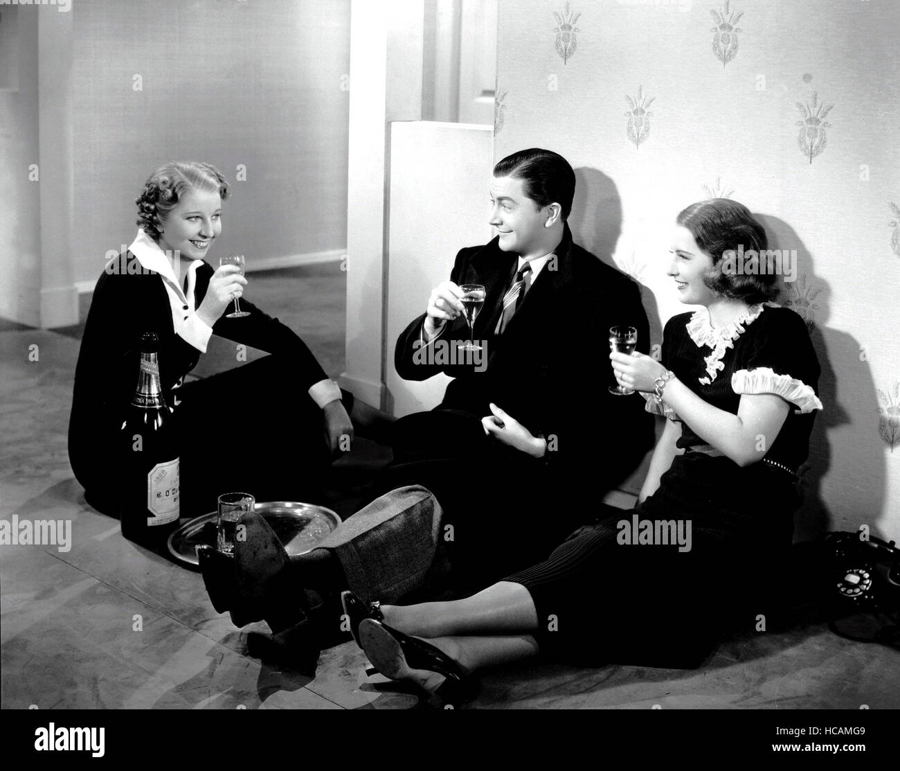 THE BRIDE WALKS OUT, Helen Broderick, Robert Young, Barbara Stanwyck ...