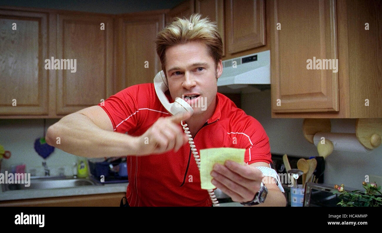 BURN AFTER READING, Brad Pitt, 2008, © Focus Features/courtesy Everett ...