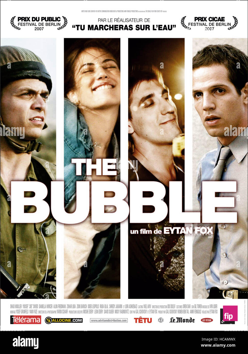THE BUBBLE, (aka HA-BUAH), Ohad Knoller, Daniela Virtzer, Alon Friedman ...